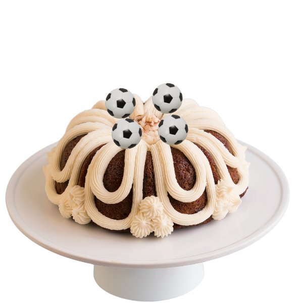Order Big Bundt Cakes | Soccer Themed Bundt Cake – The Bundt Shoppe