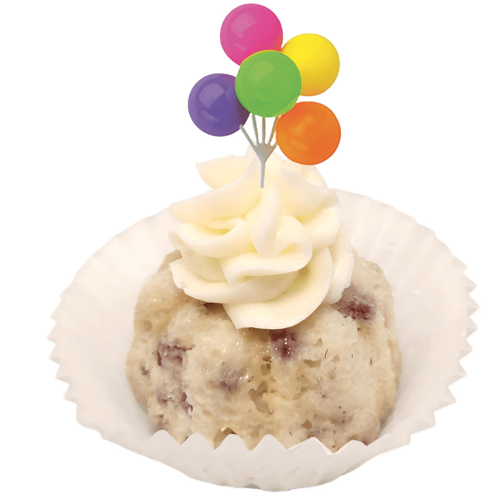Order Raspberry Truffle Neon Balloon Cluster Bitty Bundts – The Bundt ...